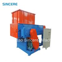 China Single Shaft Double Shaft Plastic Shredder Machine Automatic for sale