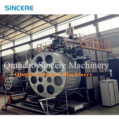 China PE/HDPE/PP/PVC Double Hollow Wall Spiral Wound Pipe Extrusion Line Machine for sale