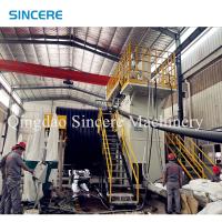 China HDPE Structured Wall Spirally Wound Piping Extrusion Production Line for sale