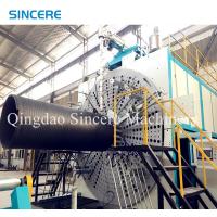 China HDPE Structured Wall Spirally Wound Piping Extrusion Production Line for sale
