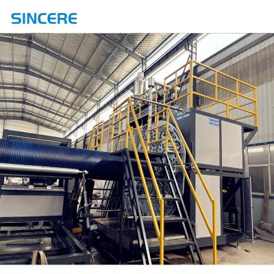 China PE Weholite Spiral Pipe Extrusion Machine Production Line for sale