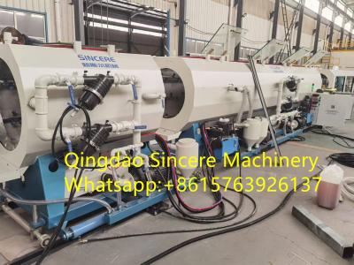 China Plastic Pipe Extrusion Line for PE PP PPR PERT HDPE Pipes for sale