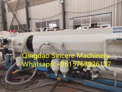 China Plastic PE HDPE PP PPR PERT Pipe Extrusion Line for sale