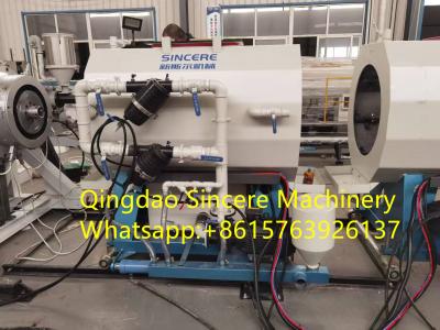China 20-110 110-400mm Plastic PE HDPE PPR Pipe Making Machinery for sale