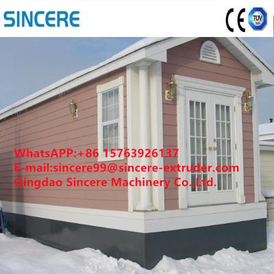 China WPC Integrated Wallboard Decorative Profile Making Machine Extrusion Line for sale