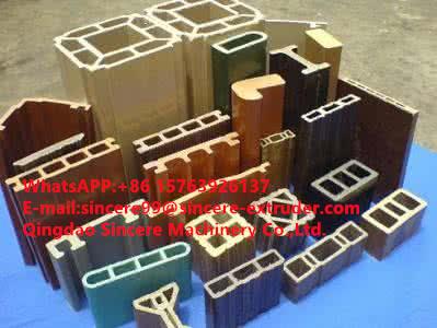 China Hot Sell PVC WPC Door Frame Profiles Extruder for sale