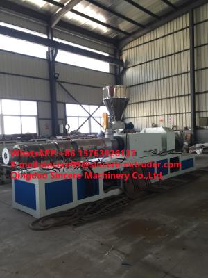 China PVC Bamboo Fiber Decorative Wall Panel Board Making Machine for sale