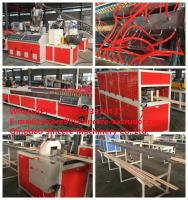 China UPVC Bamboo Fiber Decorative Wall Panel Making Machine for sale