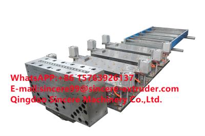 China WPC Wood Plastic Composites Decoration Profile Making Machine for sale