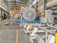China 200mm-4000mm Diameter Spiral Pipe Extrusion Line Plastic Sweage Pipe Making Machine for sale