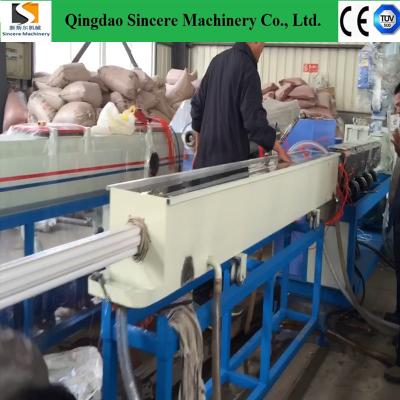 China 1-20m/min Production Speed Plastic Pipe Extrusion Line for 50-200mm PVC Pipe Manufacturing Line for sale
