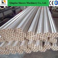 China 1-20m/min Production Speed Plastic Pipe Extrusion Line for 50-200mm PVC Pipe Manufacturing Line for sale