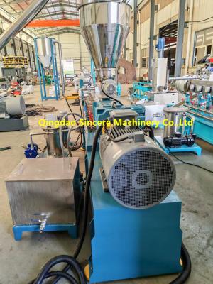 China PP PE PS PC ABS PMMA Strand Pelletizing Granulation Line 250kg 500kg 1000kg/h for sale
