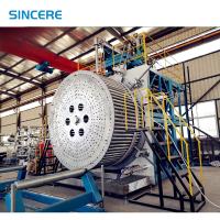 China HDPE large diameter hollow wall spiral winding pipe extrusion machine line manufacturer for sale