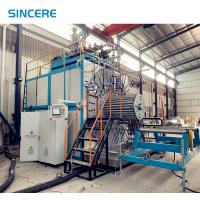 China HDPE Square Spiral Profiles Large Diameter Spiral Tube Extrusion Line for sale