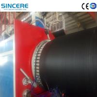 China HDPE PPH 300-800kg/h Output Continuous Spiral Soild Wall Pipe Tank Production Line for sale