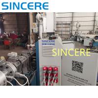 China High Speed PE Pipe Extrusion Line 16-75 20-110 75-250 110-400mm for sale