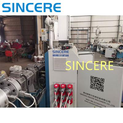 China High Speed PE Pipe Extrusion Line 16-75 20-110 75-250 110-400mm for sale