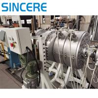 China Plastic PE Pipe Extrusion Line 20-90 110-315 355-630mm for sale