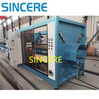 China Plastic PE Pipe Extrusion Line 12-63 20-110 90-315 110-450mm for sale