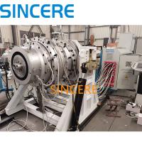 China Fully Automatic Plastic Tube Extrusion Line 20-110 90-315 110-400 315-630mm for sale