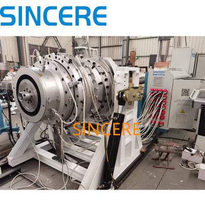 China Fully Automatic Plastic Tube Extrusion Line 20-110 90-315 110-400 315-630mm for sale