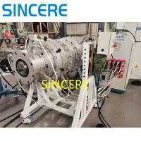 China PP PE HDPE Plastic Pipe Extrusion Line 16-32 20-110 110-315 315-800MM for sale