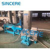 China PLC Control System Plastic Pelletizing Line Combined with parallel twin screw extruder for sale
