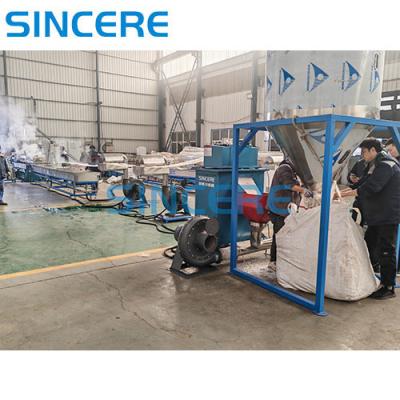 China High Quality Pelletizing Machine PET Recycle Granulating Machine PET Bottle Flakes Granulator for sale