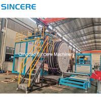 China 200-4000mm HDPE/PE/PP Hollow Wall Spiral Wound Pipe Production Machine for Water Storage Tank Sewage Drainage Pipes for sale