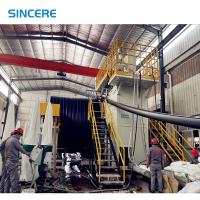 China Large Diameter HDPE Spiral Winding Sewer Drainage Corrugated Pipe Hollow Wall Making Production Machinery for sale