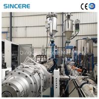 China Plastic Pipe Making Manufacturing Machine HDPE Gas Pipe Extrusion Production Line LDPE PP PE PPR Water Pipe Extrusion Machine for sale