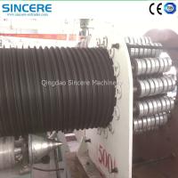 China HDPE Steel Belt Reinforced Spiral Winding Pipe Extrusion Line for sale
