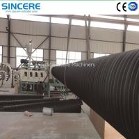 China DN300-1200mm Plastic-steel hollow wall Wound Pipe Production Line for sale