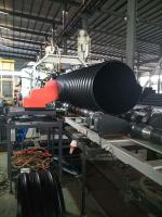 China DN200-2000mm HDPE Steel strip corrugated pipe making machine for sale