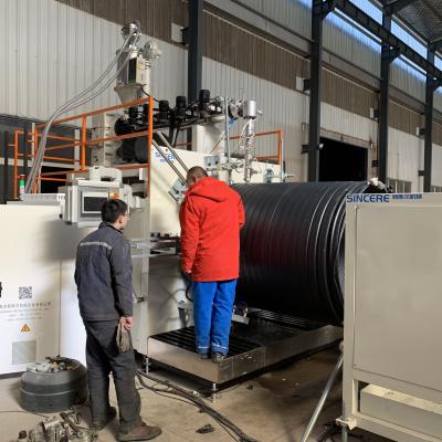 China Non-dust Cutting Continuous Spiral Pipe Production Line Customised Solutions for Pipe Manufacturing Processes for sale