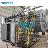 China Pe Pipe Machine Spiral Pipe Extrusion Line Single Wall Pipe Designed for Sewage Systems Industrial Pipe Fabrication for sale
