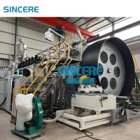 China Diameter 8mm 200mm Continuous Spiral Pipe Production Line Featuring Ring Stiffness 10 Ensuring Industrial Pipe Manufacturing for sale