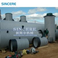 China Diameter 8mm 200mm Spiral Pipe Extrusion Line Designed to Manufacture Pe Spiral Winding Pipes with Ring Stiffness 14 Ensuring Performance for sale