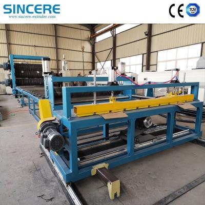 China Single Screw Extruder Plastic Sheet Extrusion Machine HDPE 3D Geocomposite Drain Board Machine Compatible with ABS Material for sale