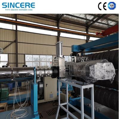 China HDPE 3D Geocomposite Drain Board Machine Plastic Sheet Extrusion Machine Designed with PE Material Compatibility Output for sale