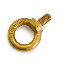 China JIS1168 Carbon Steel Yellow Zinc Plated Eye Bolt for sale