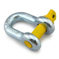 China G210 Drop Forged US Type Dee Shackle with Screw Pin for sale