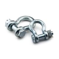 China G2130 Drop Forged Anchor Shackle with Safety Bolt and Nut Lifting Shackle Wire Rope Fitting for sale