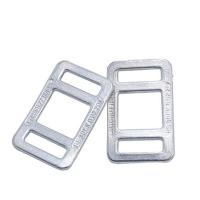 China Flat Type Forged Square Buckle, One way lashing buckle for sale