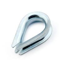 China DIN6899B Electric Galvanized Wire Rope Tube Thimble for sale