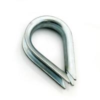 China European Type Wire Rope thimbles, Galv. Thimble for sale