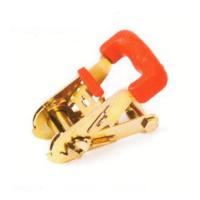 China 25mmx1500kgs Ratchet Bucklel with Rubber Handle, Ratchet Buckle Supplier in China for sale