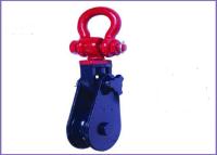 China B057 Light Type Champion Snatch Block With Hook -single sheave for sale