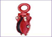 China B030 Red (HDG) Snatch Block With Swivel Eye/ swivel eye type block for wire ropes for sale